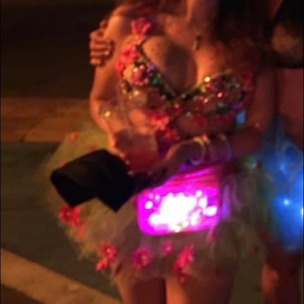 Electric Laundry Iheartraves Edc Rave Bra Outfit Set Gem